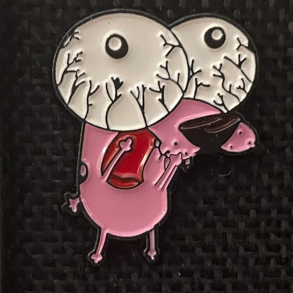Cartoon Pins: Invader Zim, Courage the Cowardly Dog, Dexter's ...