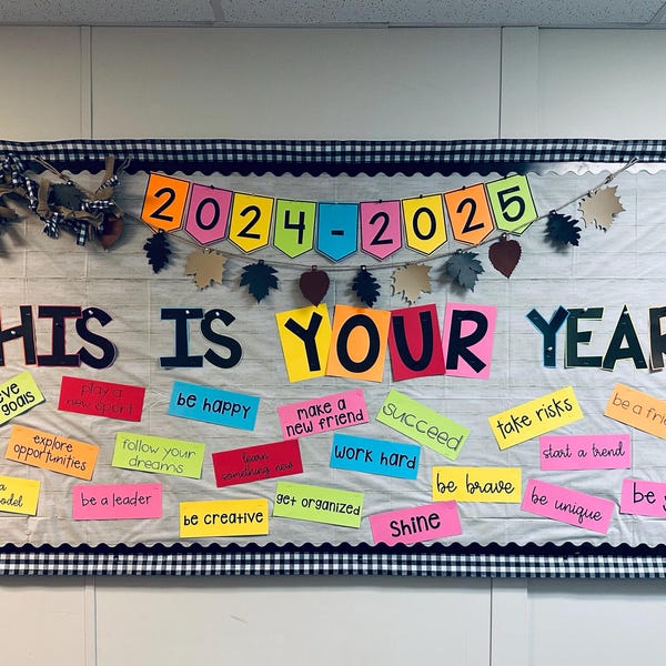 Math Symbols Bulletin Board Classroom Decorations for Elementary ...