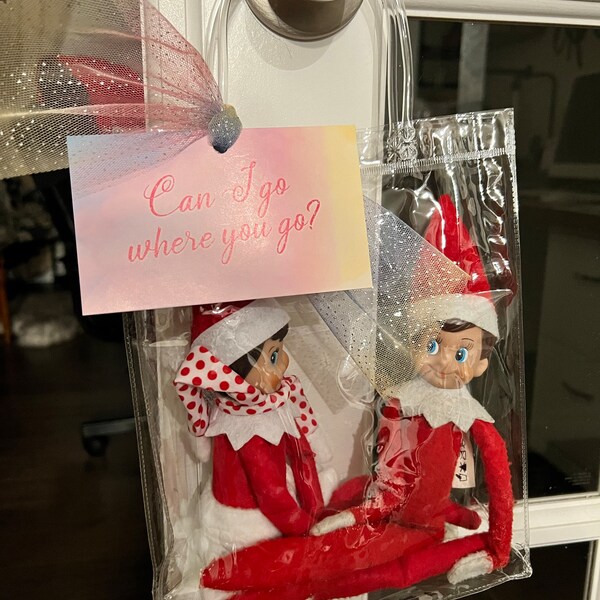 Hello and Goodbye Elf Arrival Kit, Elf Arrival and Departure Kit, Elf ...