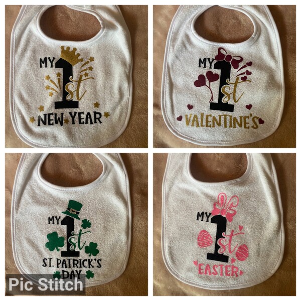 My First Year SVG Bundle, My 1st Year Svg Bundle, My First Birthday Svg ...