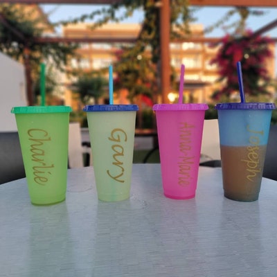 Personalised Kids Milkshake Bottle With Straw, Party Favour, Wedding ...