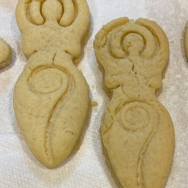 Spiral Goddess Cookie Cutter: Wiccan Pagan Baking Mold, Divine Feminine ...