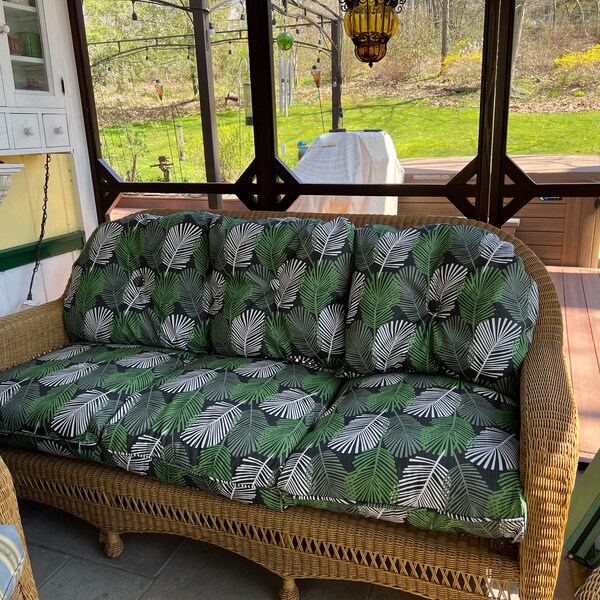 Sage Green Ticking Stripe Fabric by the Yard Cotton 54 Wide Upholstery ...