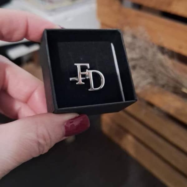 Custom Groomsmen Cufflinks, Initial Cuff Links, Numbers Cufflinks ...