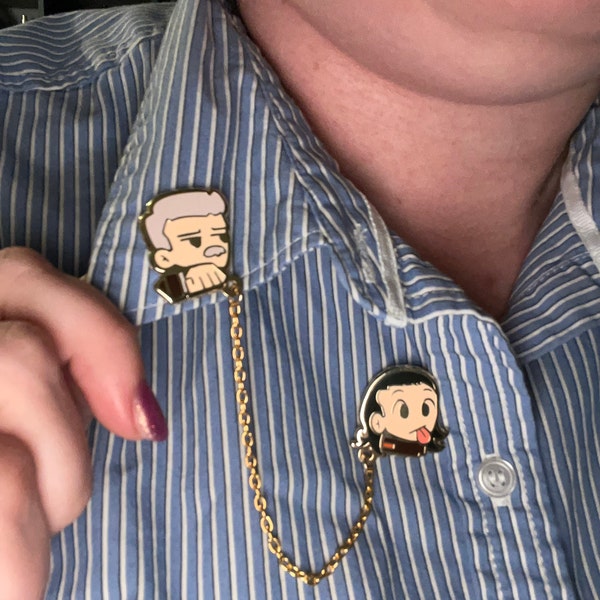 Yank My Chain Enamel Pinset - Etsy