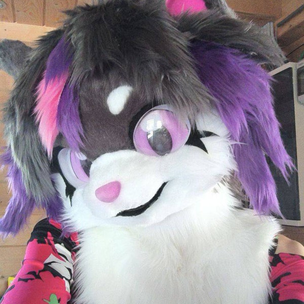 Fursuit Full-body Customization - Furry Five-finger Paws Head Tail ...