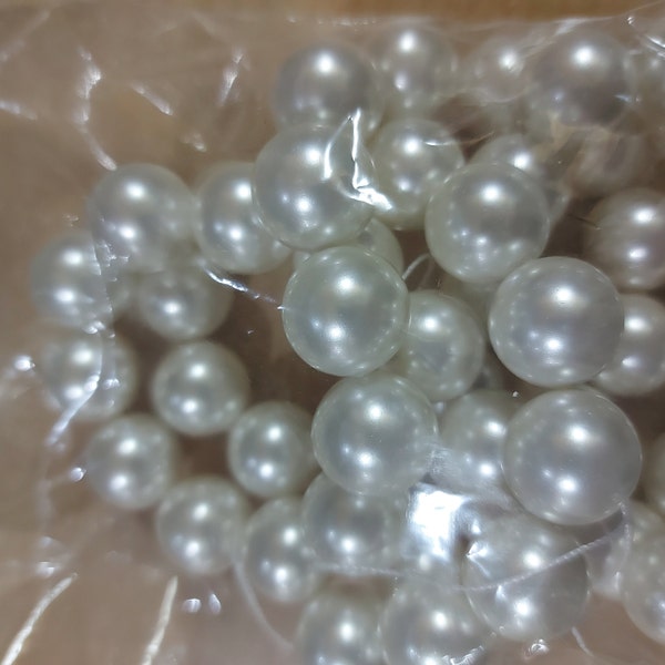 Round Shell Pearl, 2mm, 2.5mm 3mm 4mm 6mm 8mm 10mm 12mm 14mm 16mm 18mm ...