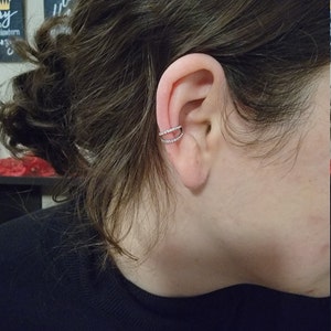 ASTM F136 Titanium Conch Hoop Four Layer Stacked Conch | Etsy