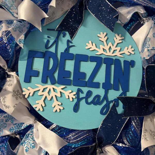 Its Freezin Season SVG, Eps, Dxf, Png, Fall Svg, Winter, Im Cold ...