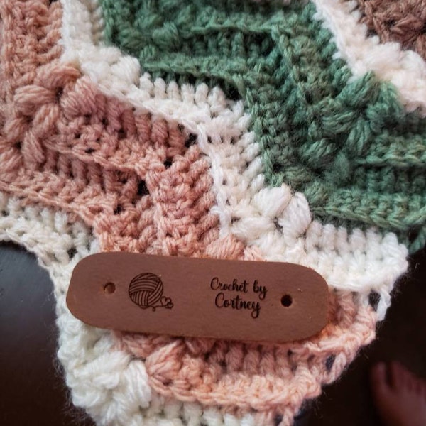 2065 Mm Custom Crochet Tags,personalized Tags for Knitting Items ...