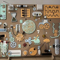 Large Sensory Adult Wall Panel Busy Board, Ccupational Therapy Gifts ...