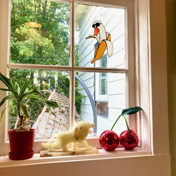 Blue Whales Stained Glass Window Panel, Whale With Baby Window Hanging ...