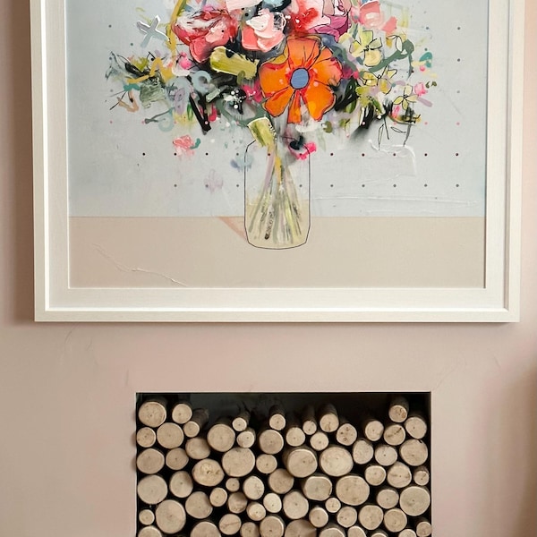 Decorative Split Logs Rustic Home Decor Stacked Logs Fireplace Logs ...