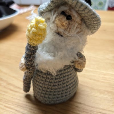 Wizard Finger Puppet, Druid Plush Toy, Wizard Toy, Merlin Puppet ...