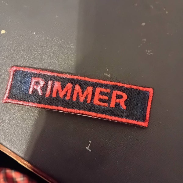 SET Red Dwarf Rimmer Costume Patches Fully Embroidered Sci-fi Cosplay ...