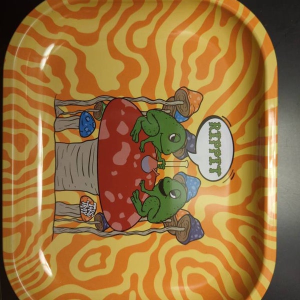 Trippy Nights Metal Rolling Tray Small 7 X 5.5 - Etsy