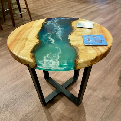 Hammerhead Fish Table, Ocean Coffee Table, Custom Ocean Table, Epoxy ...