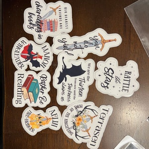 ACOTAR Inspired Mini Sticker Bundle OFFICIALLY LICENSED - Etsy