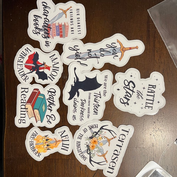 ACOTAR Cassian Sticker OFFICIALLY LICENSED - Etsy