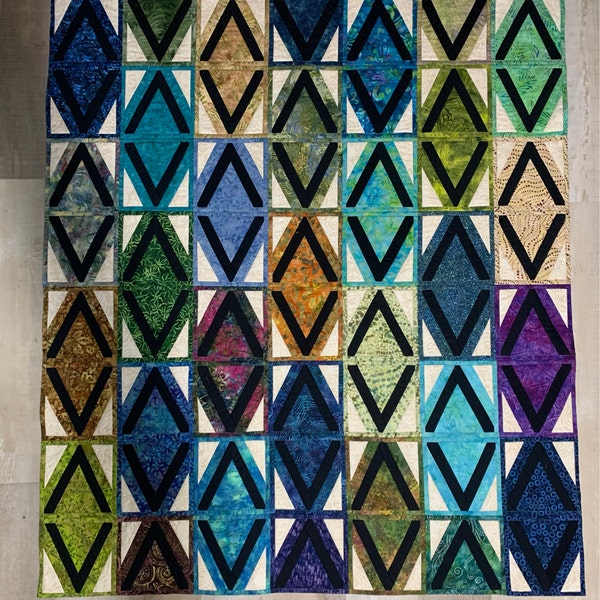 Infinity Quilt Pattern - Fun & Done Quilting - Quilt as You Go - Fairy ...