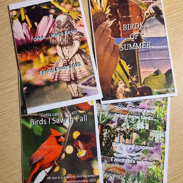 Collage Mini Zine Kit - Etsy