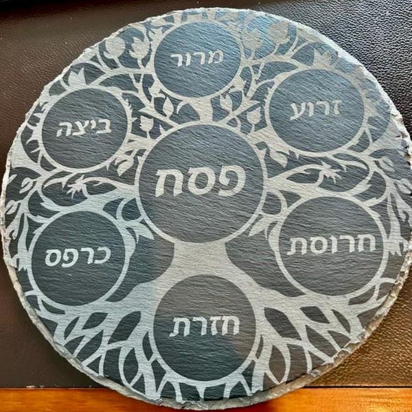 Elijah & Miriam Passover Cups: Jewish Seder Stemless Wine Glasses - Etsy