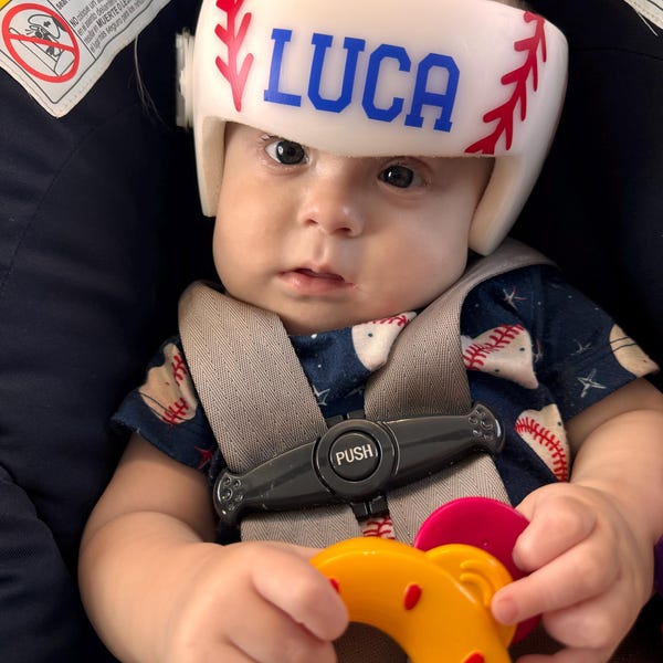 Cranial Helmet Decals, Doc Band Decals, Plagiocephaly, Brachycephaly ...