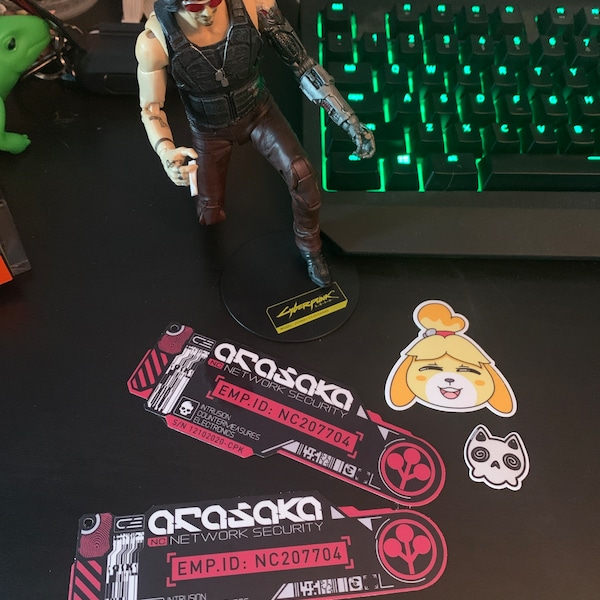 Arasaka Cyberpunk 2077 Sticker: Video Game Decal - Etsy