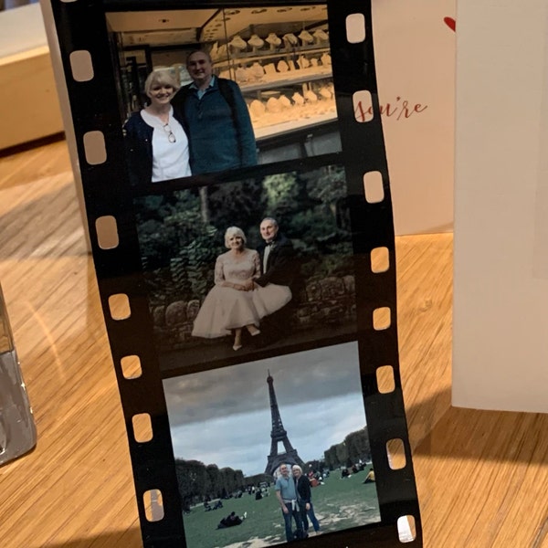 Personalised Mini Metal Photo Reel Print - Etsy