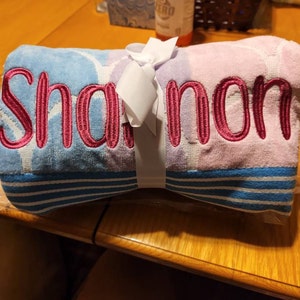 Personalized Boo-boo Bunny Embroidered Washcloth With - Etsy