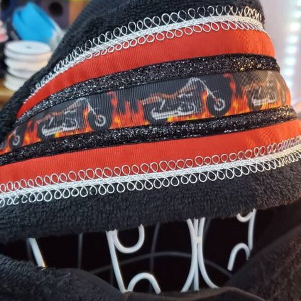 3 Yards - Wheels - Cars, Motorcycles - Grosgrain Ribbon - Your Choice ...