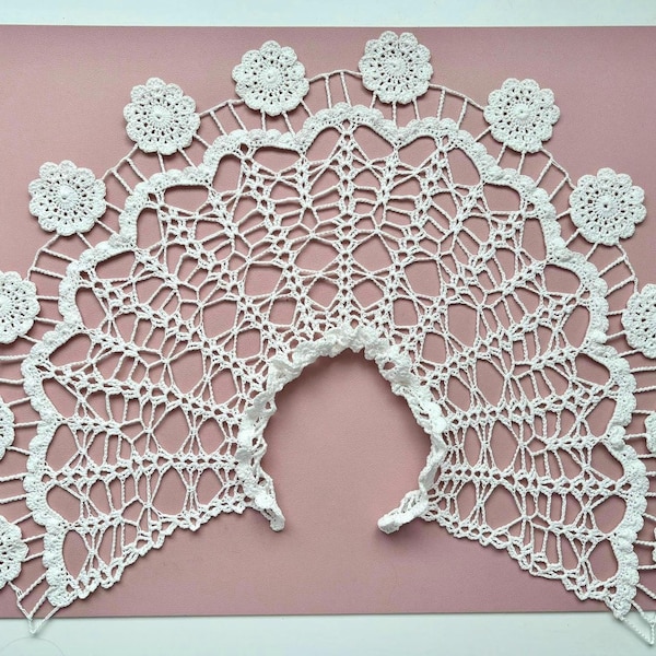 CROCHET PATTERN Gothic Collar, Victorian Gothic Crochet Pattern, Beaded ...