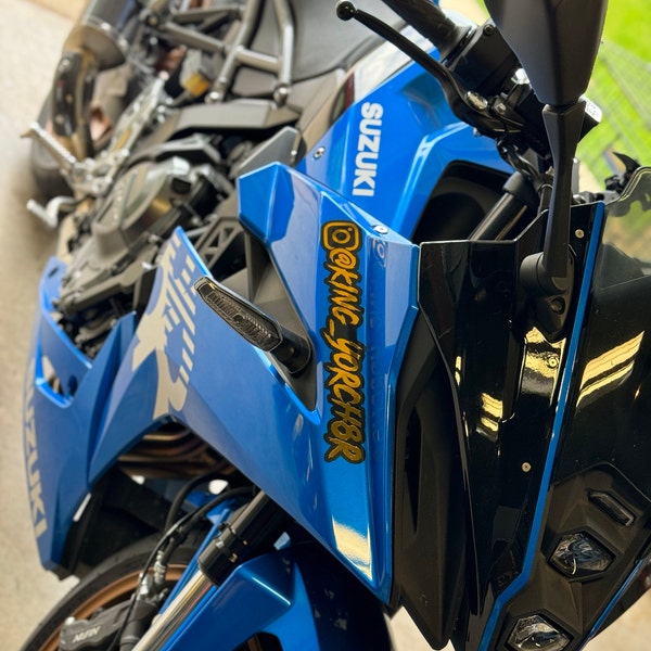 Premium Metallic Gold Custom Personalized Instagram Name Vinyl Decal ...