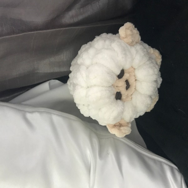 Crochet Sheep Puff Plushie PATTERN - Etsy