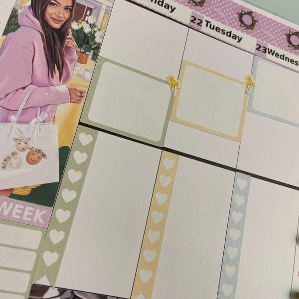 Monthly Amusement Park Printable Planner Stickers: Made to Fit the ...