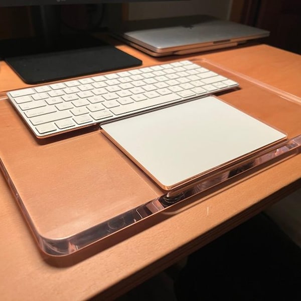 Apple Trackpad and Magic Keyboard Tray Pad, Wrist Rest, Hand Rest - Etsy
