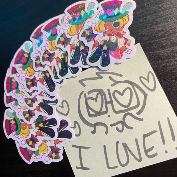 Cookie Run Kingdom Cookie Jar Stickers 3"(76.2mm) Clear - Etsy