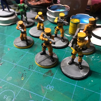 3pc Target Goons 40mm Miniature Dnd Mini Superhero Miniature C27 - Etsy