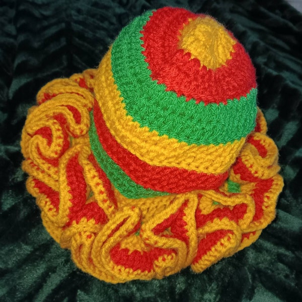 Solid Wavy Hat (choose Your Color) - Etsy