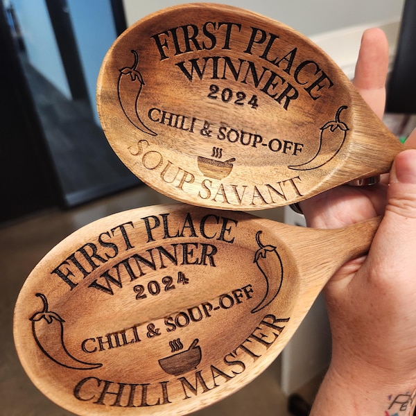 Cooking Contest Award Bundle, Cooking Gifts, Chili Cookoff Trophy ...