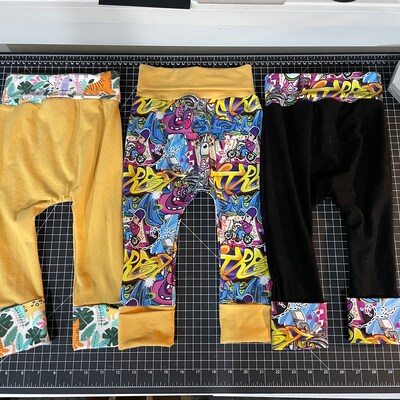 Baby and Kids Pants Sewing Pattern PDF, Grow With Me Pants Pattern ...