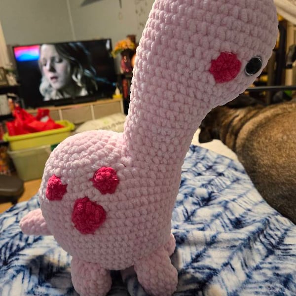 Brachiosaurus Dinosaur No Sew Crochet Pattern, Dinosaur Jurassic World ...