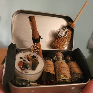 Protection Travel Altar Shielding Ritual Kit Witchcraft Kit Pocket ...