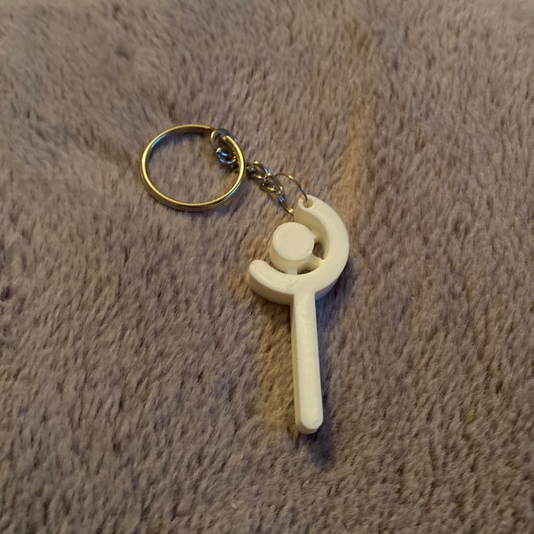 Dragoon FFXIV Job Symbol / DRG Key Chain 3D Printed Final Fantasy XIV ...