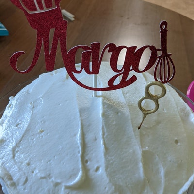 Custom Chef Cake Topper, Chef Graduation Cake Topper, Cook Retirement ...