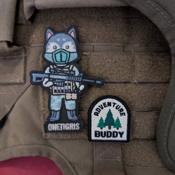 Adventure Buddy Patch for Dogs | Iron-on | Velcro - Etsy