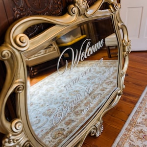 Event Timeline Wedding Sign Decal /personalized Couples Names and Dates ...