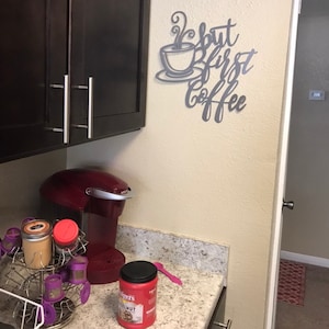 Coffee Signs Kitchen Signs Coffee Bar Sign Rustic Kitchen Decor Farm ...