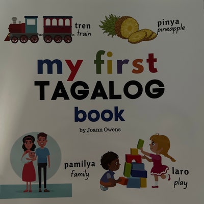 My First Tagalog Book filipino/tagalog-english Beginner Book for Kids ...