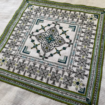 Blackwork Celtic Sampler, Cross Stitch PDF Pattern, Embroidery Pattern - Etsy